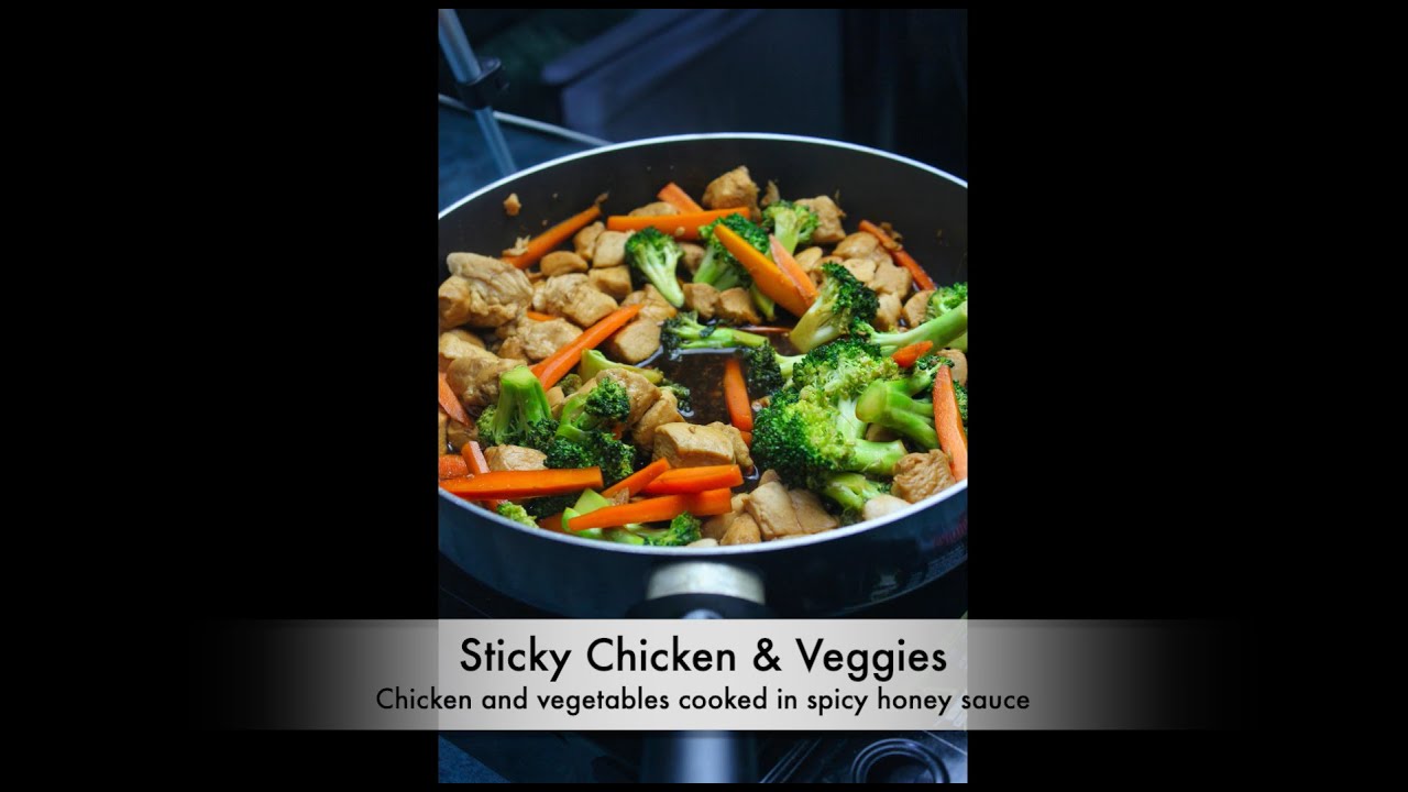 Sticky chicken - Dovy my kitchen - YouTube