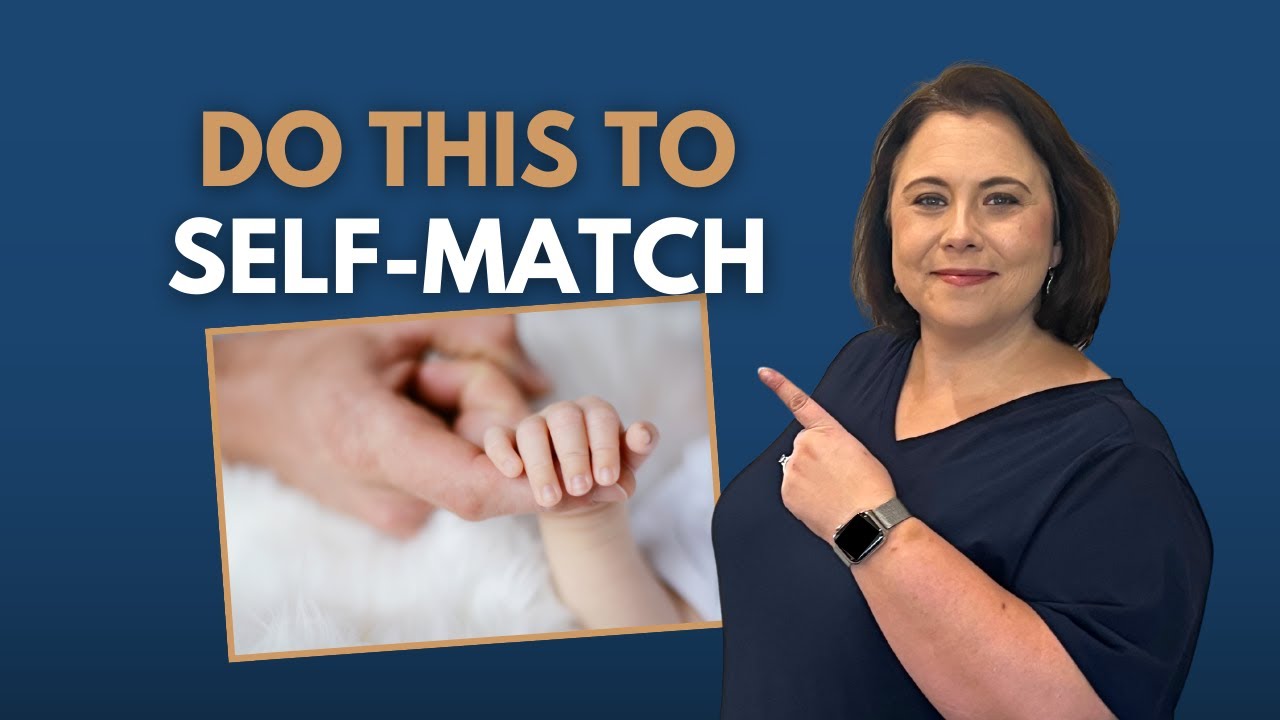 How to self-match your adoption - YouTube