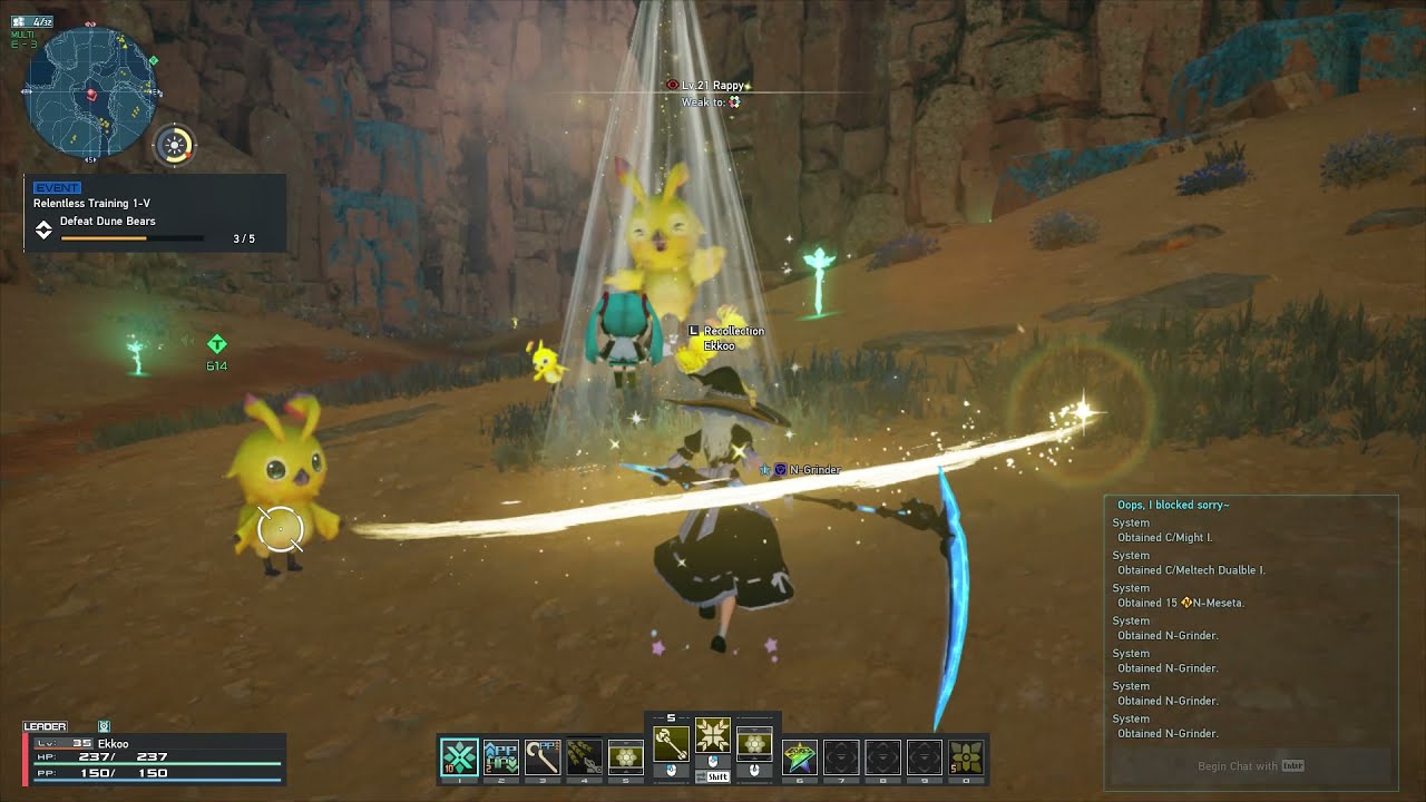 [PSO2 NGS] Rappy Update - YouTube