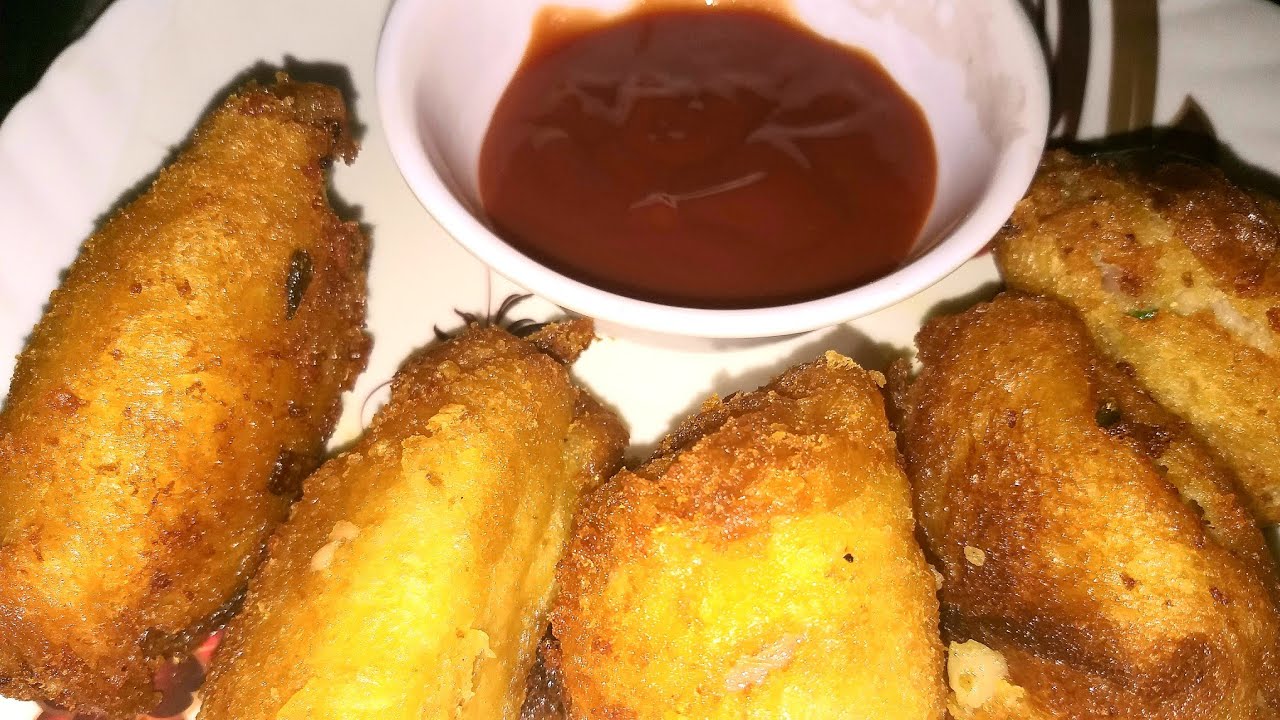 Tasty Bread Roll || Full recipe || imaginary manisha 😀 - YouTube