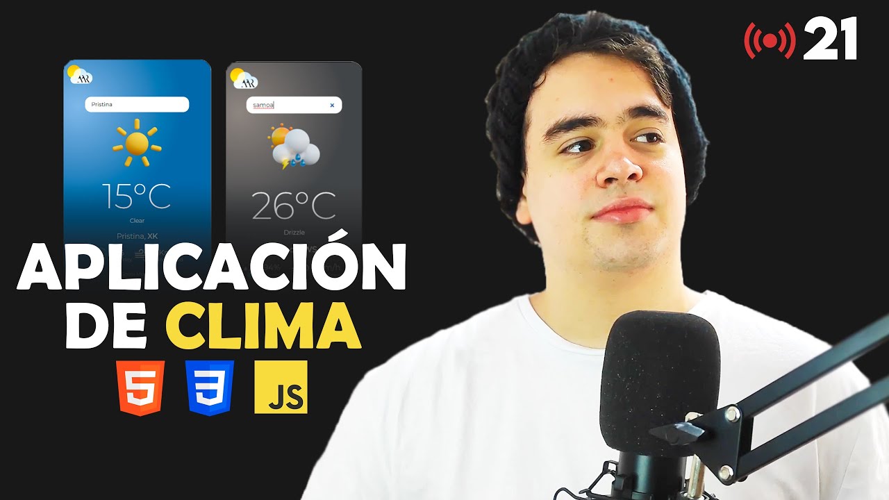 Construí una Aplicación de Clima con HTML, CSS y JavaScript ...
