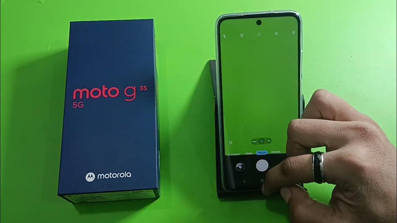 Moto G35 5G can't open camera || how to fix camera issues Motorola phone - YouTube