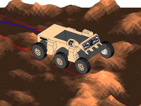 Dynamic Crusher Simulation on Rough Terrain - YouTube