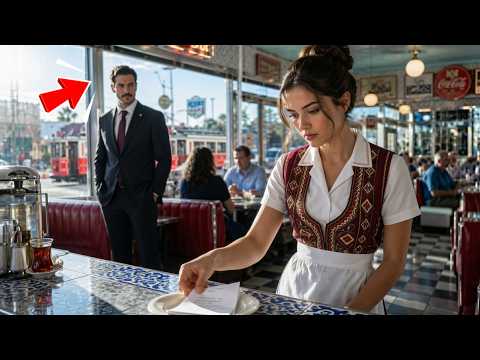 MİLYONER SIFIR DOLAR BAHŞİŞ BIRAKTI    AMA BEKÂR ANNE GARSON GİZLİ BİR NOT BULDU