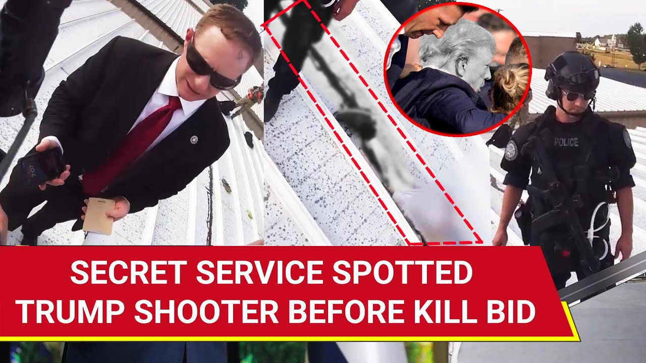 Shocking Footage Of Trump Shooter Surfaces Days After Kill Bid; Secret ...