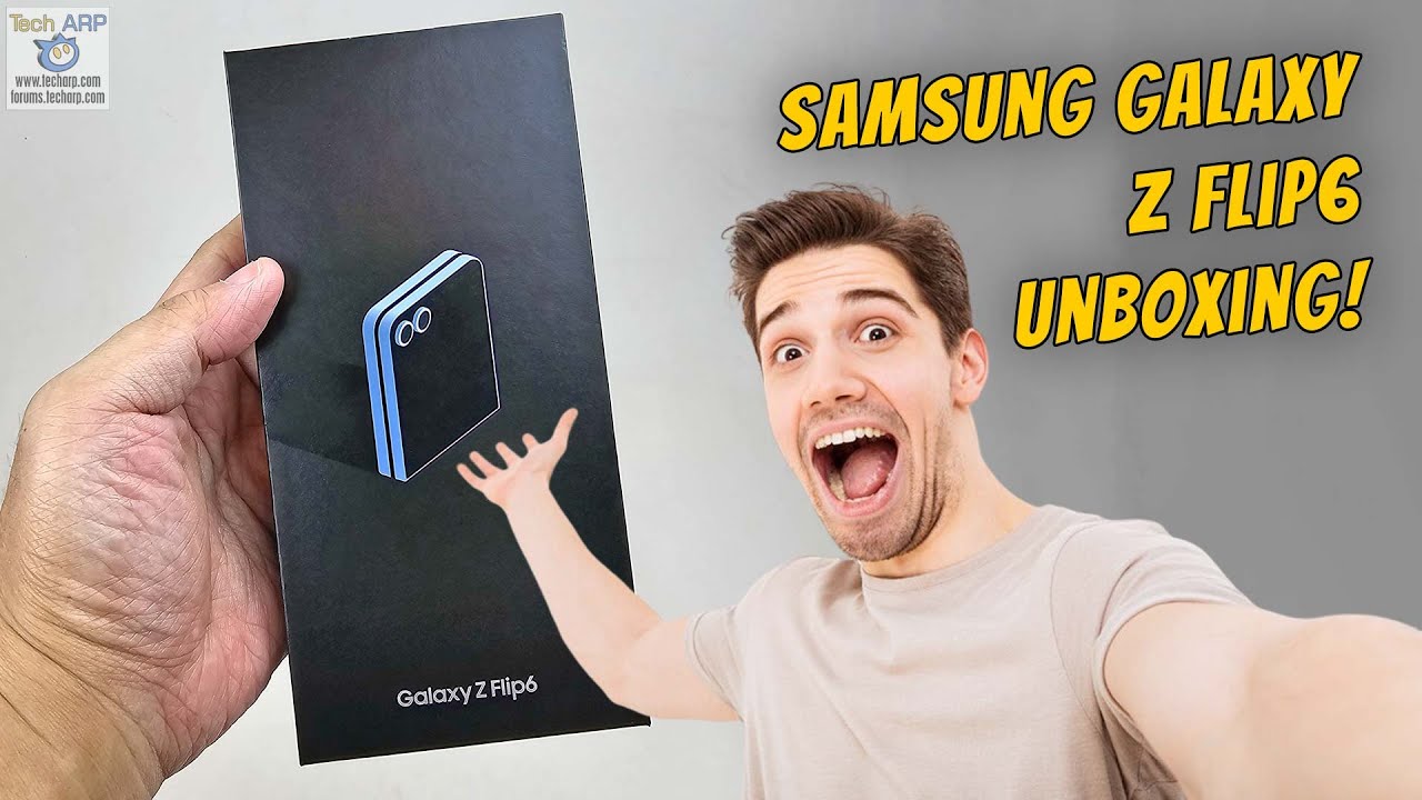Samsung Galaxy Z Flip 6 Unboxing Video! - YouTube