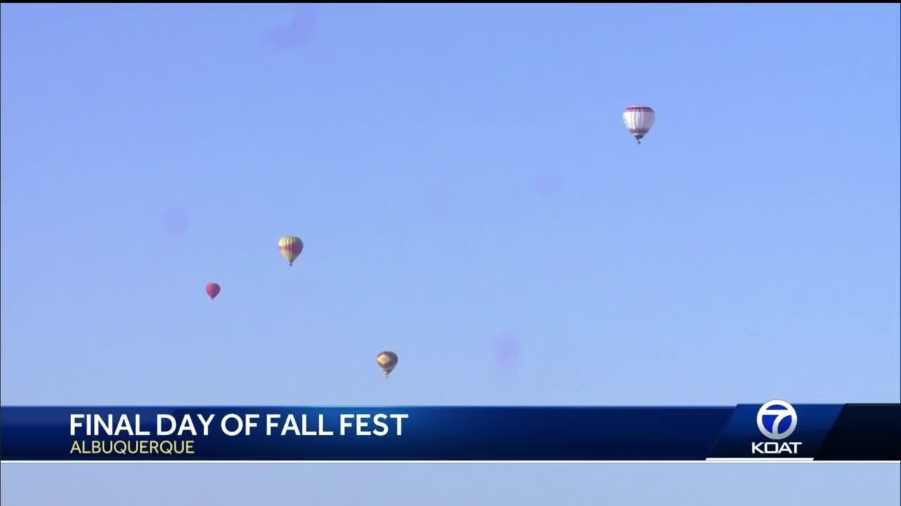 Last day of Fall Fest full of safe landings at Balloon Fiesta Park ...