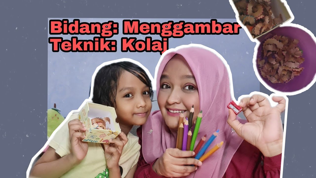Jom Menggambar Menggunakan Habuk Pensel - YouTube
