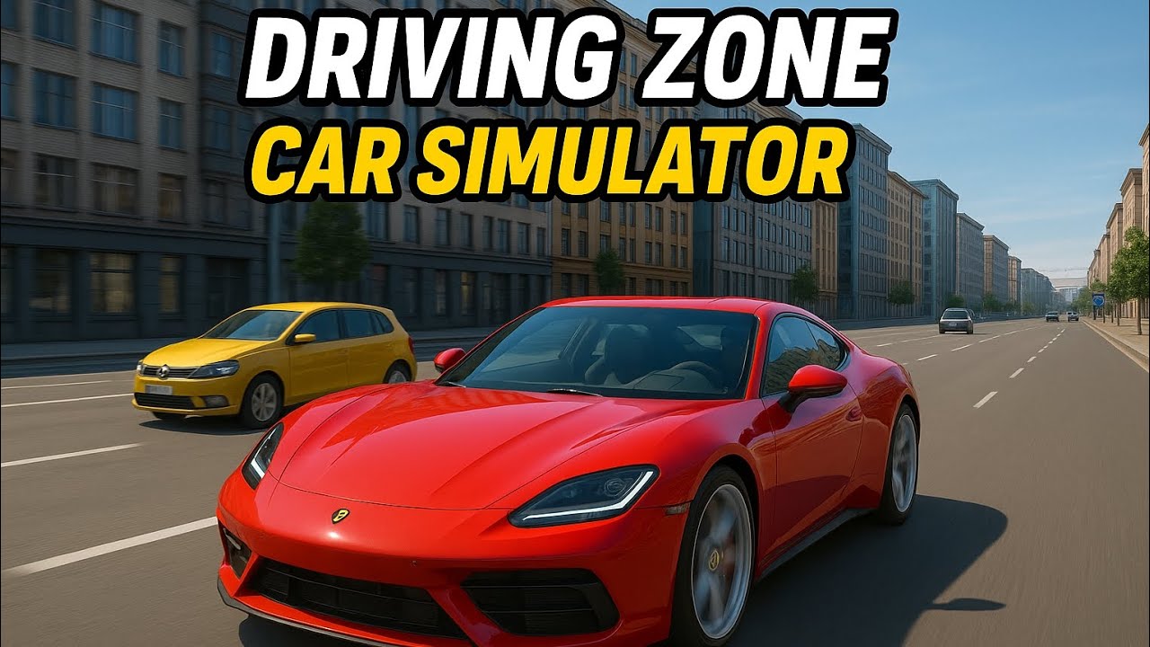First time playing the driving zone car 🚗 simulator game # ...