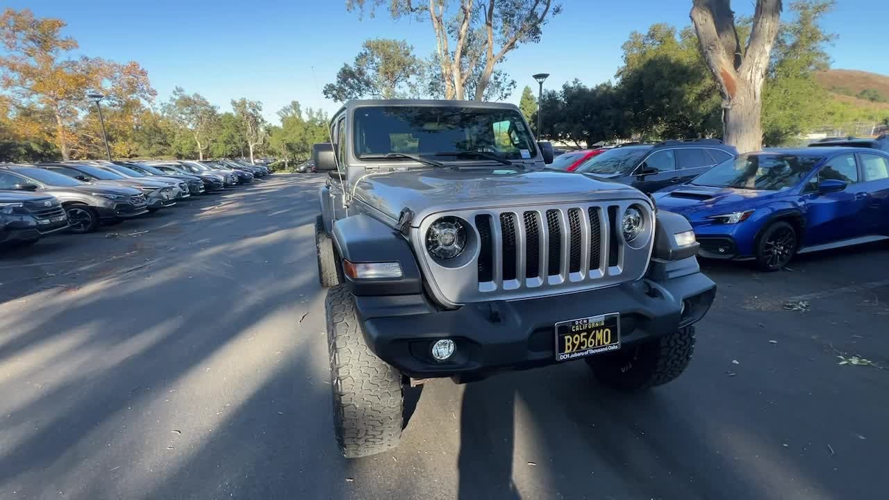 2018 Jeep Wrangler_Unlimited Sport S Thousand Oaks, Oxnard, Simi Valley ...