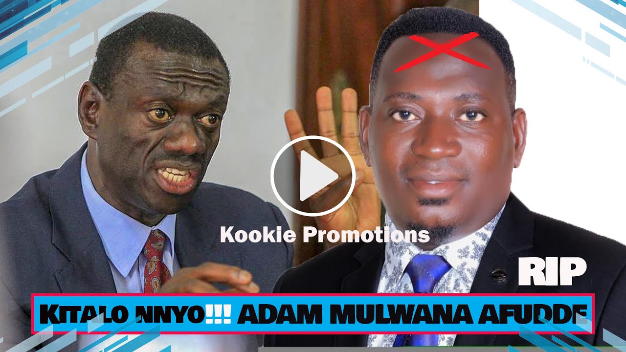 EMOTIONALLY!!! Dr Kizza Besigye Amaziga Gamuyisemu Mulumbe lwa Adam ...