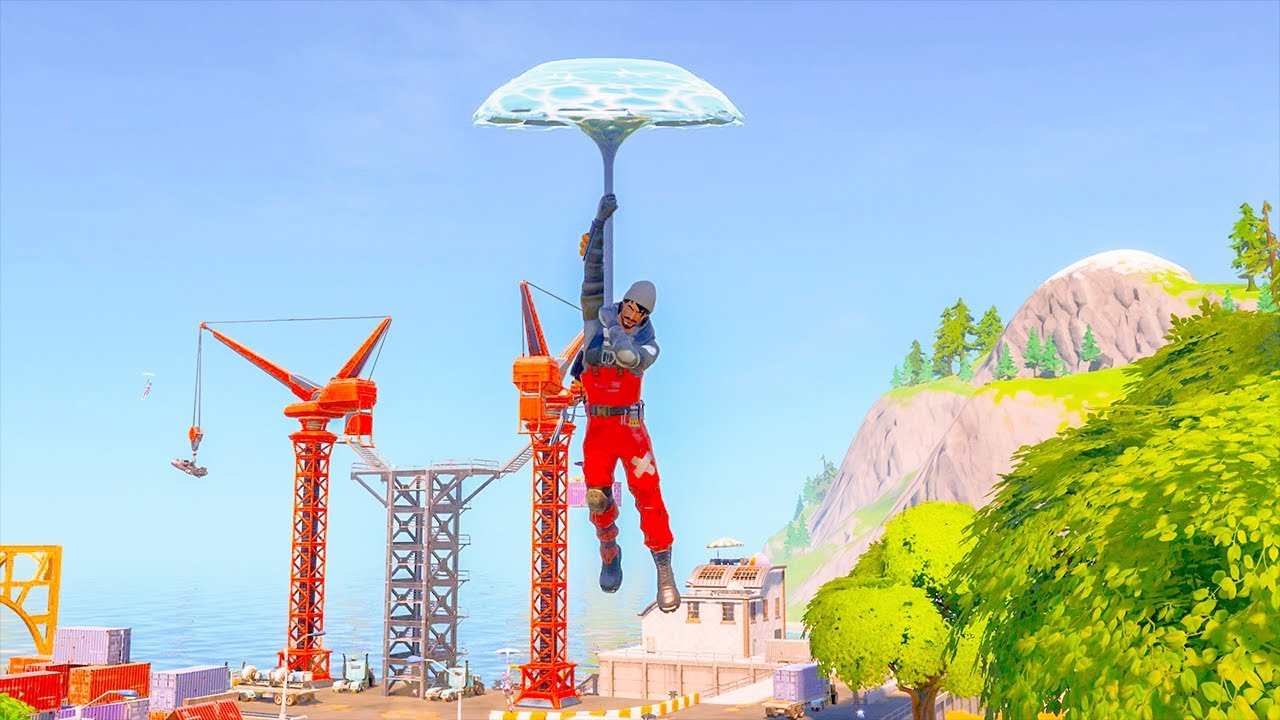 Land at Craggy Cliffs, Salty Springs, and Dirty Docks Fortnite Chapter ...