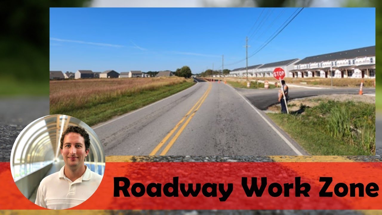 Work Zone for Repaving Road Project | Frog Level Road - Greenville, NC ...