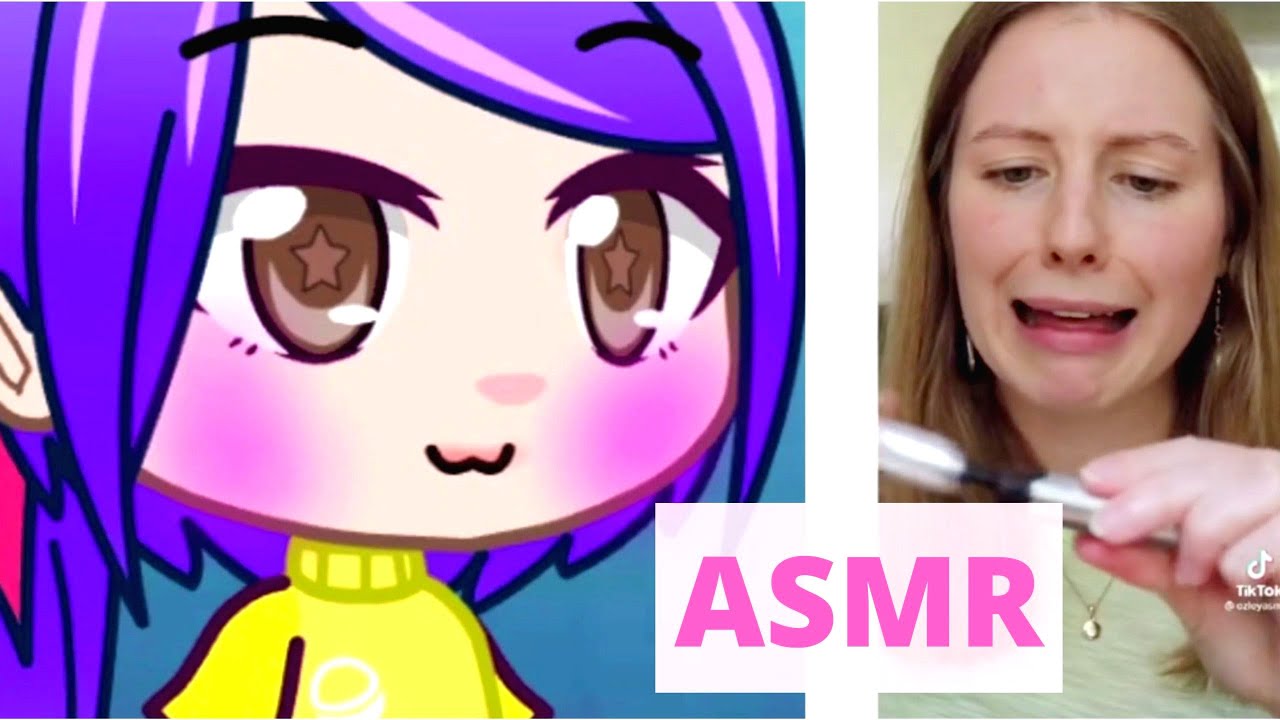 Gacha Life MAKE UP ASMR || SKINCARE routine, Brushing Hair || 🤟 My ...