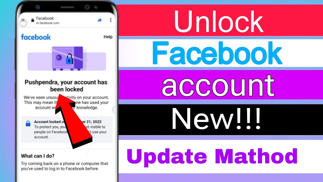 How To Unlock Facebook Account (Update 2025) | Fix Your Account Has ...