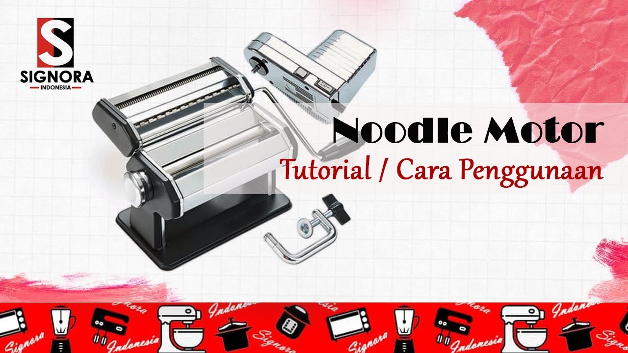 Noodle motor SIGNORA - Tutorial - YouTube