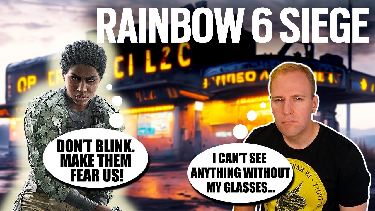 R6 SIEGE: CoD player tries Melusi for the first time! - YouTube