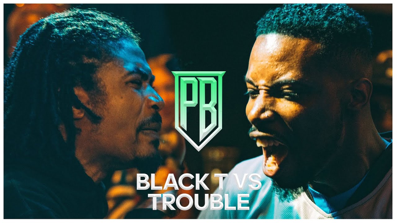 Black T vs Trouble | Premier Battles | Rap Battle - YouTube