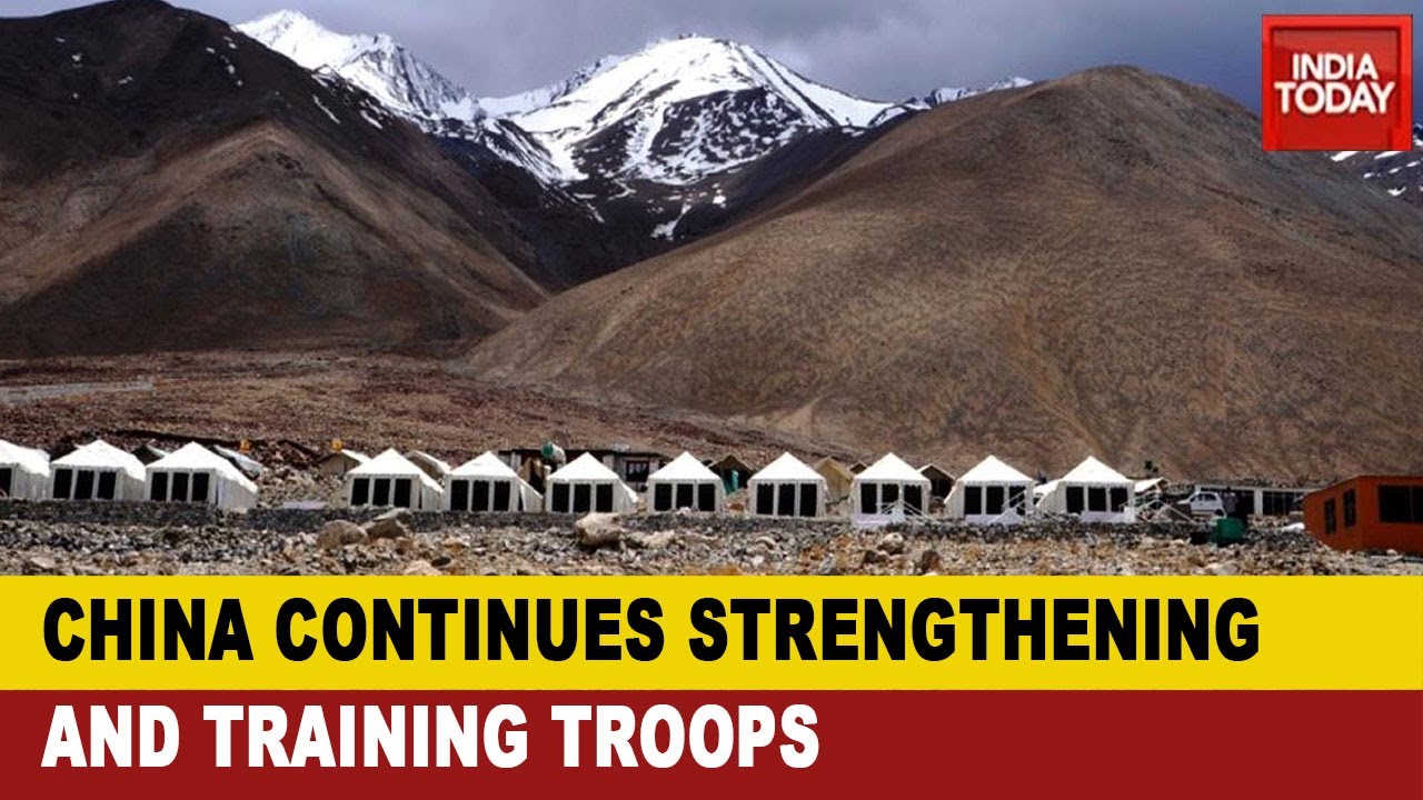 China Border Build Up; China Continues To Strengthen Training Of Troops ...