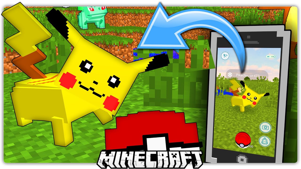 Minecraft & Pokémon GO Great Together! - YouTube