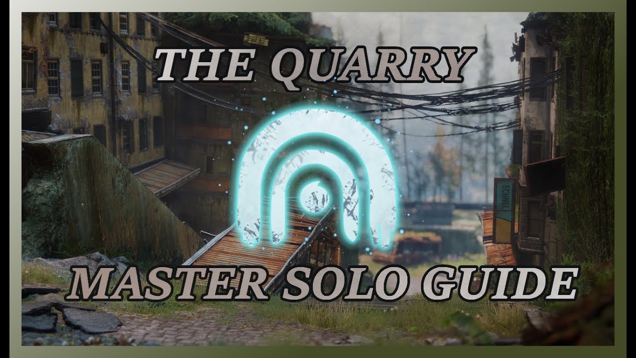 Solo Hunter Master 1590 Lost Sector The Quarry Guide - YouTube