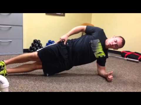 SCSC Side plank hip pops - YouTube