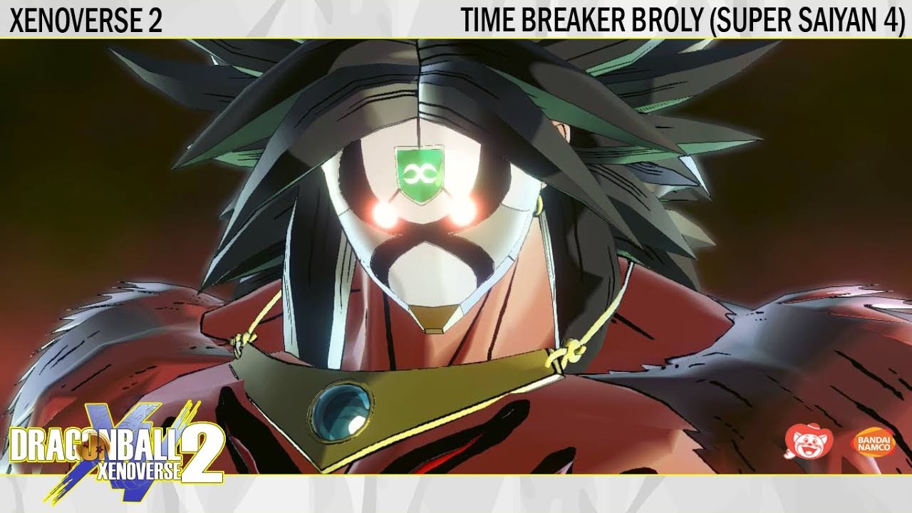 Broly - Time Breaker Super Saiyan 4 Mod Gameplay | Dragonball Xenoverse ...