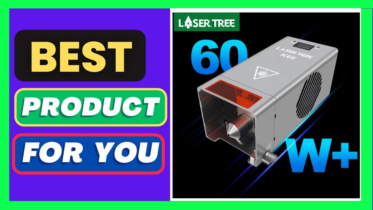 LASER TREE 60W 40W 30W 20W Laser Module with Air - YouTube
