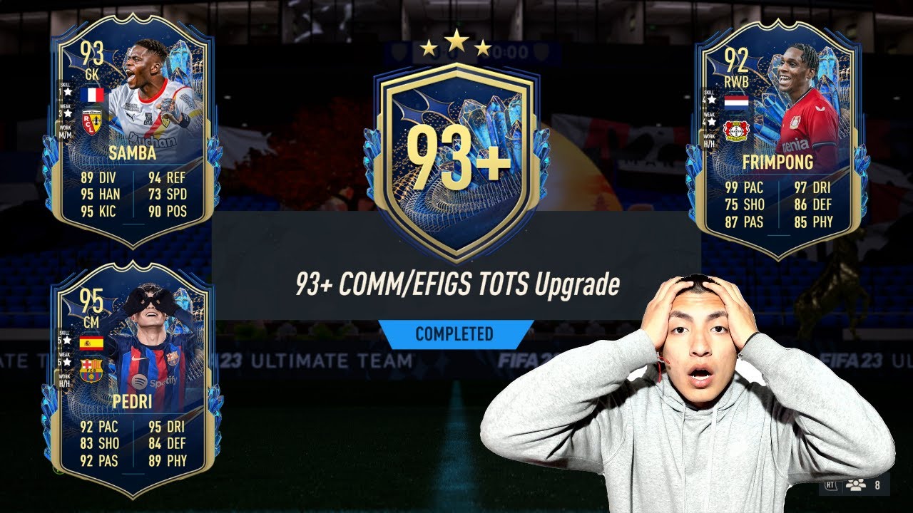 93+ COMM/EFIGS TOTS PACK & TOTS PLAYER PICK!!! - YouTube