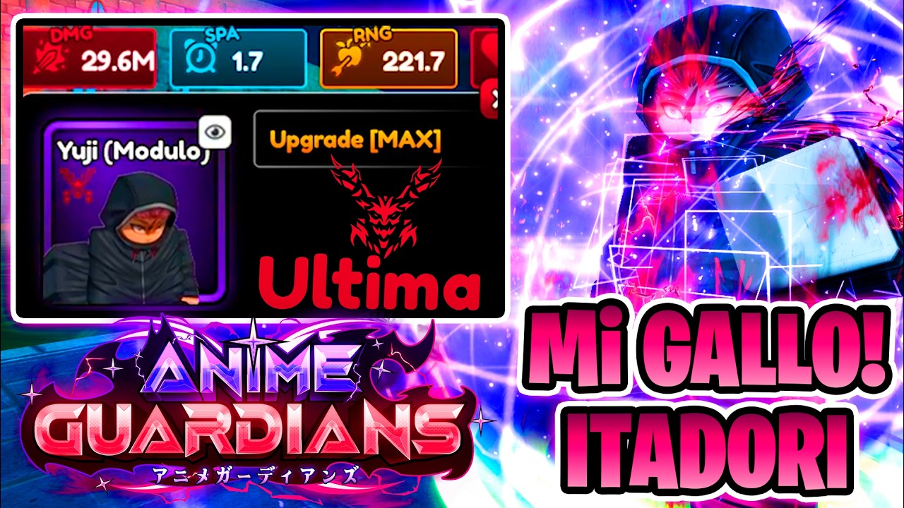 YUJI MODULO ULTIMA | ANIME GUARDIANS (SHOWCASE) - YouTube