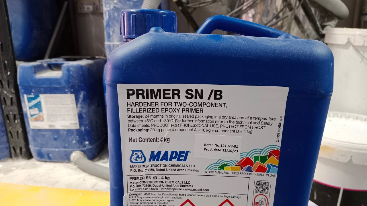 Mapei Primer SN/B - YouTube