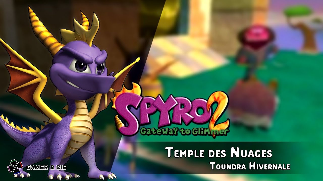 Spyro 2 : Gateway to Glimmer (1999) - #31 - Temple des Nuages - YouTube