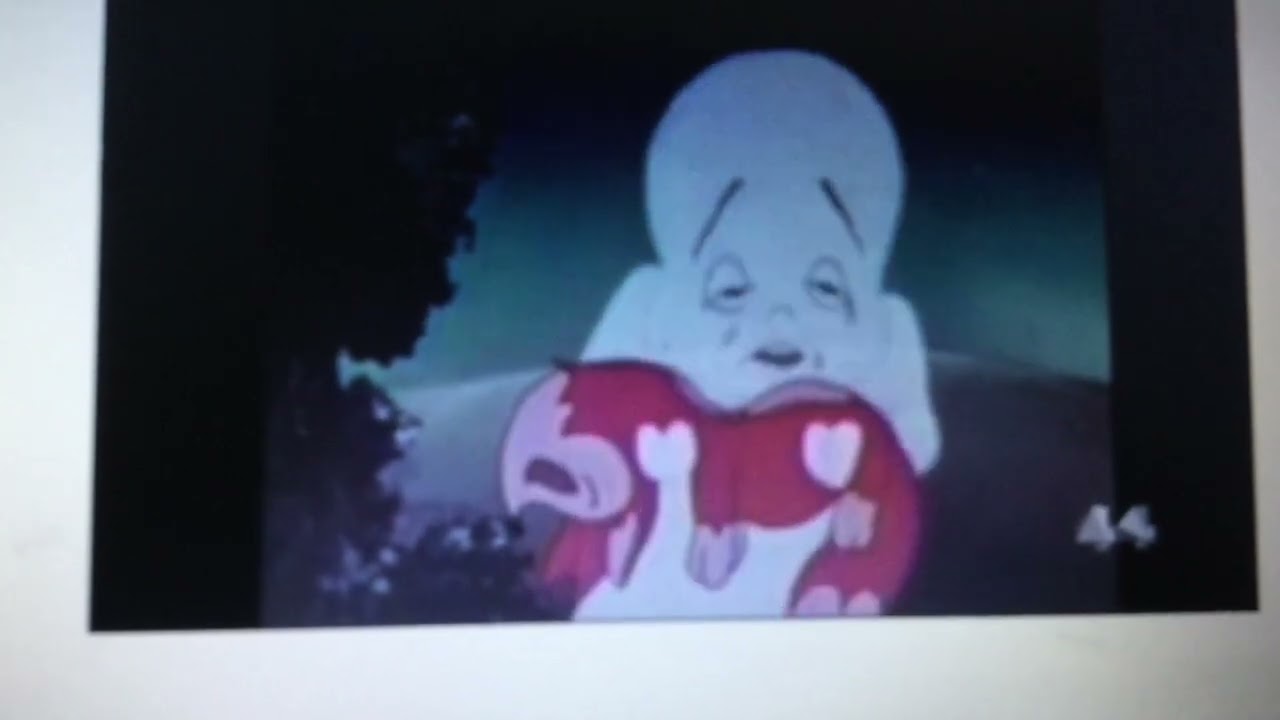 Noveltoons There’s Good Boos Tonight Casper Sad Crying Poor Fox Dead ...