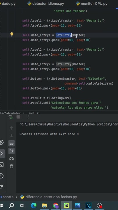 ¿cómo Crear Una Calculadora De Días Entre Fechas Con Python Tkinter Y Tkcalendar Youtubeemk 5821