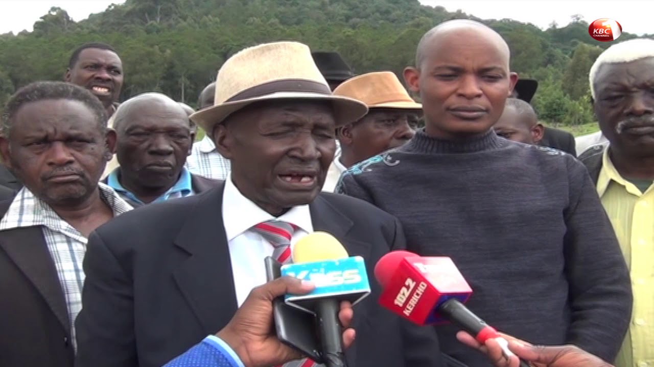 Kipsigis council of elders embark on a tree planting exercise to ...