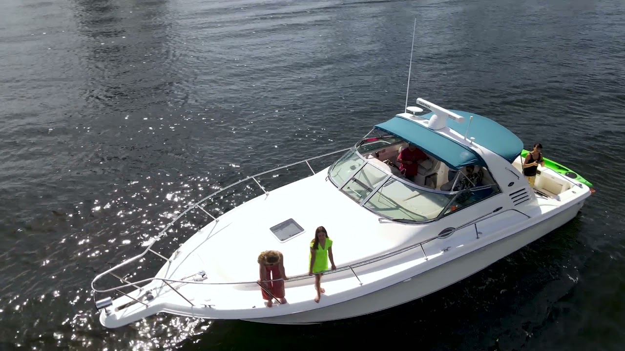 2002 Sea Ray 340 Amberjack - YouTube