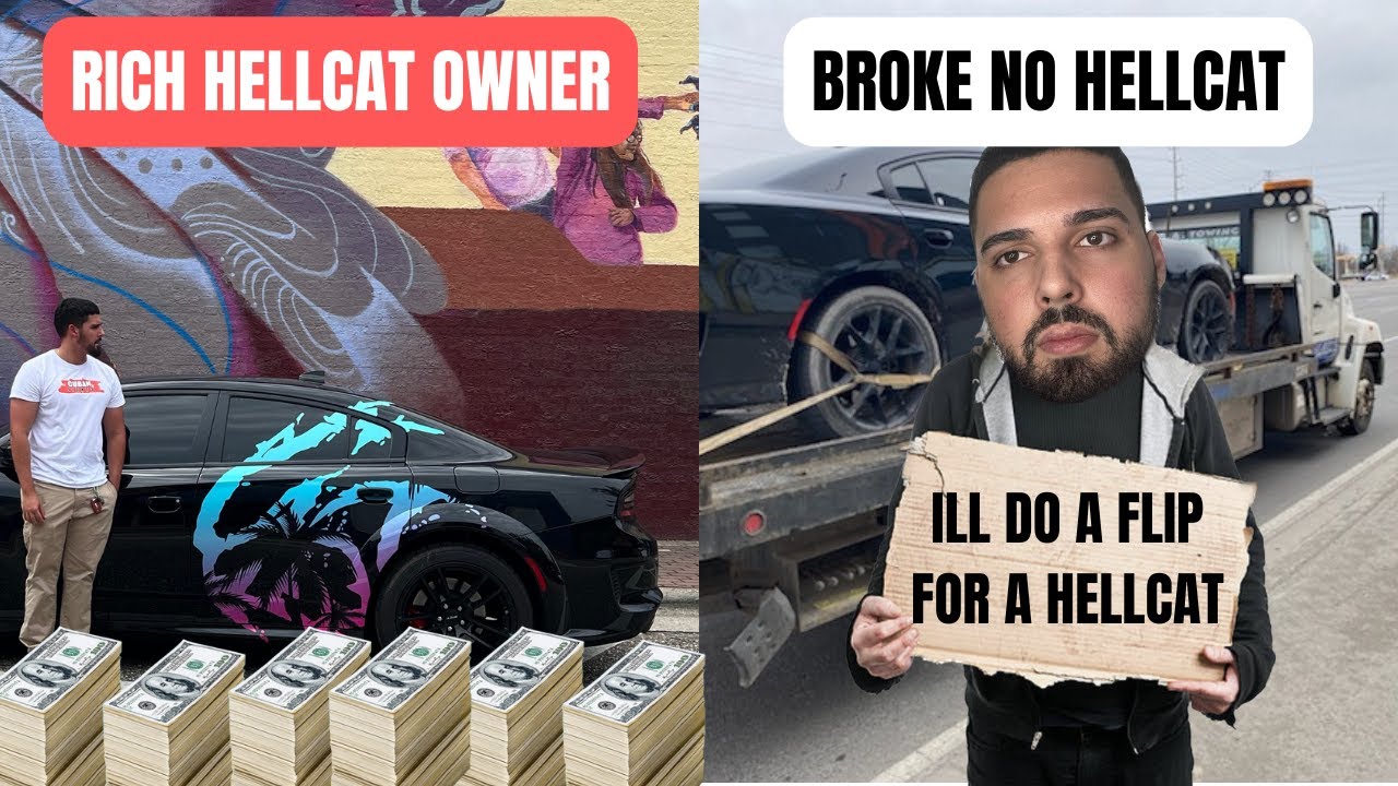 BROKE HELLCAT OWNER SALES HELLCAT CHARGER - YouTube