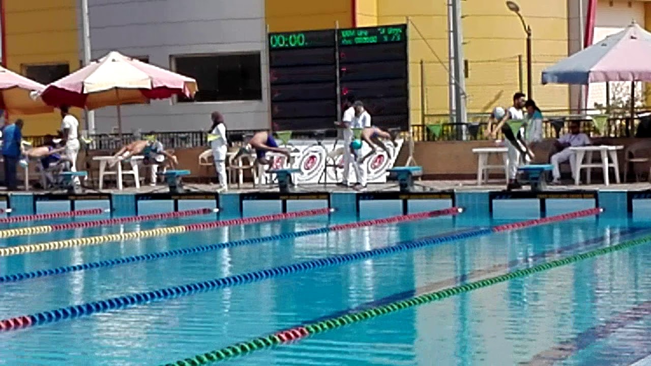 100m breaststroke hany atwan and jamel soliman - YouTube