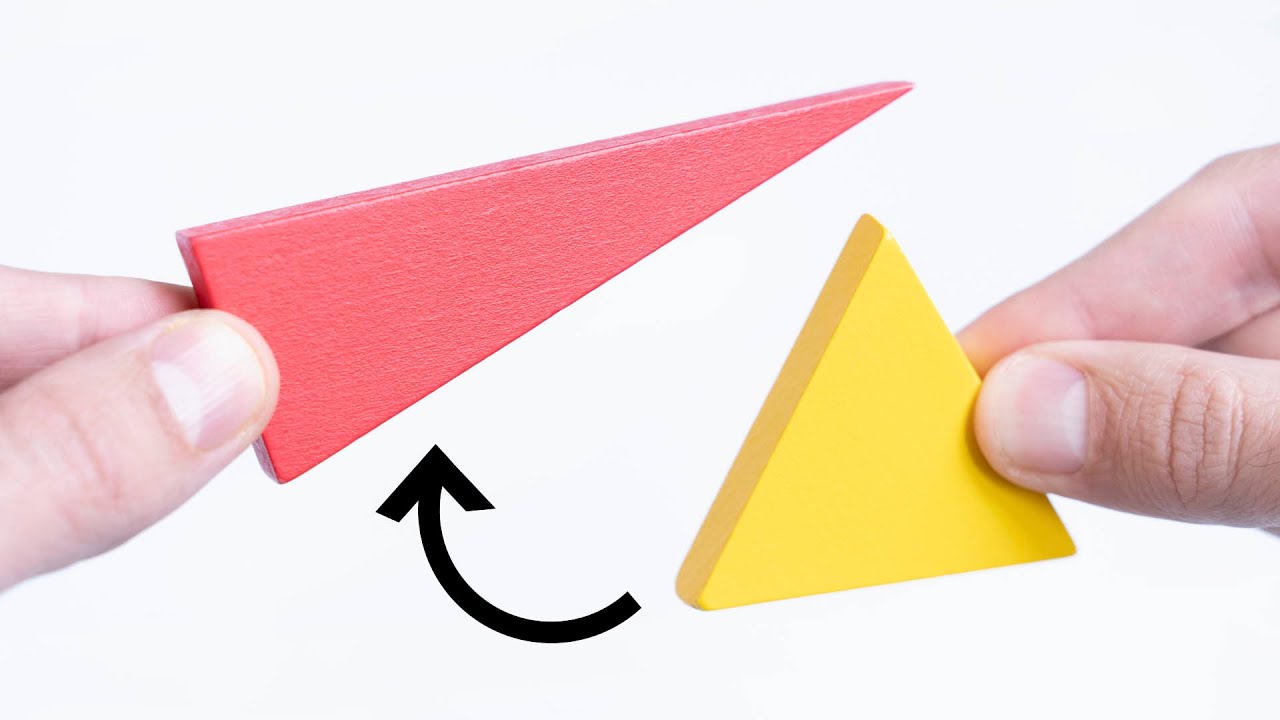 FORMA UN TRIÁNGULO PERFECTO ¿FÁCIL O IMPOSIBLE? - YouTube