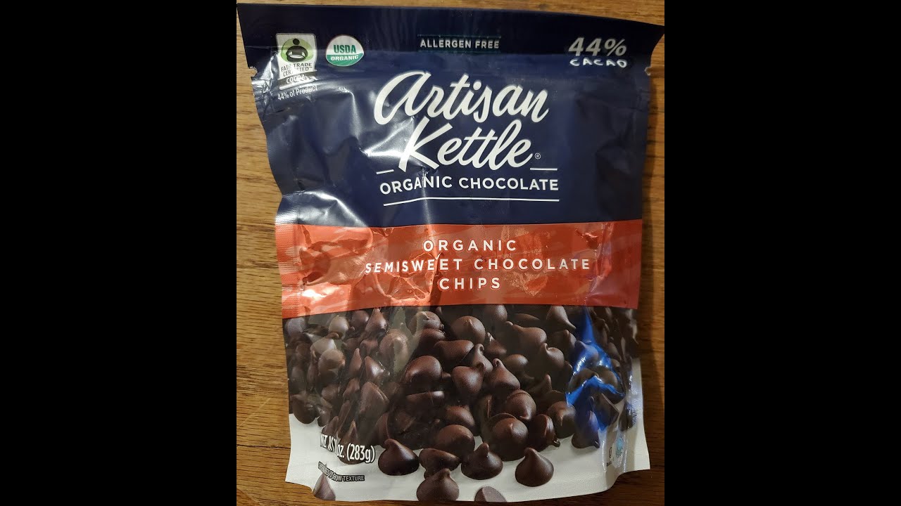 Artisan Kettle Organic Chocolate Organic 44% Semisweet Chocolate Chips ...