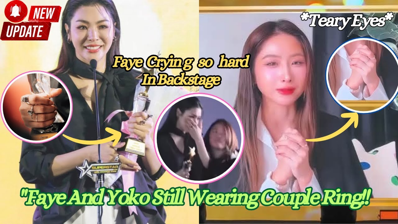 FayeYoko || Faye Crying So Hard After Receiving Couple Award - YouTube