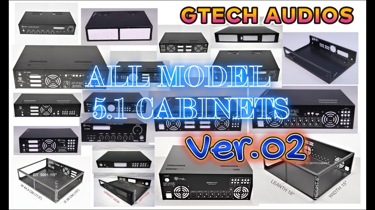 GTECH ALL MODEL CABINETS V.02 - YouTube