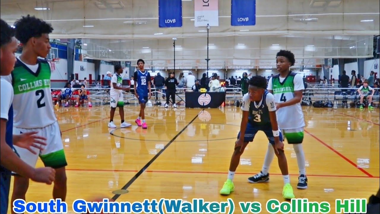 South Gwinnett (Walker) vs Collins Hill GYBA Basketball! - YouTube