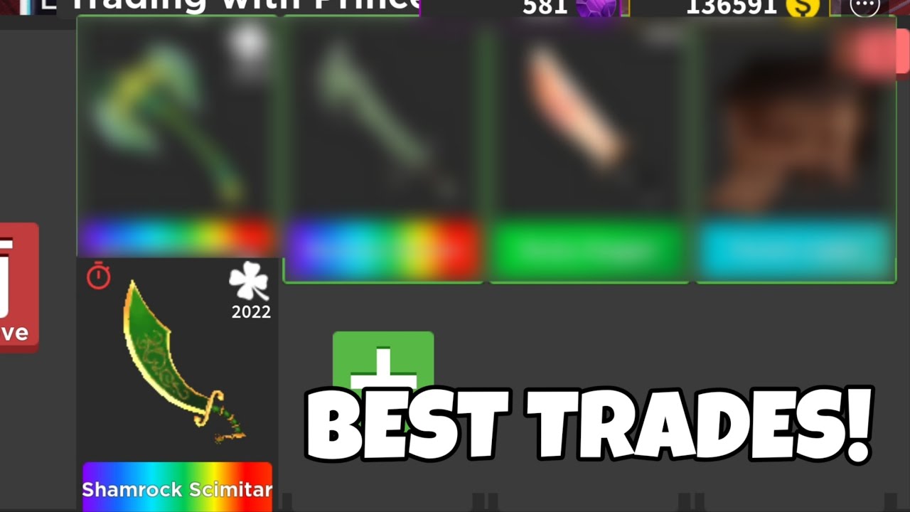 Best trades on Trading server in Survive the killer | [ROBLOX] - YouTube