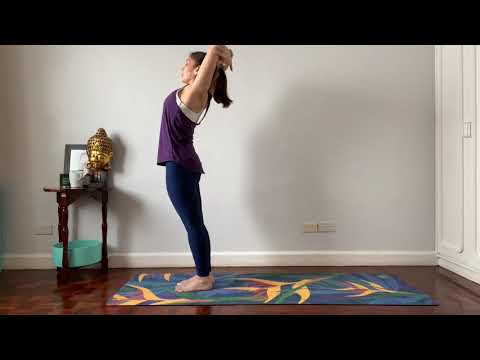 Dancing Warrior Yoga Sequence - YouTube