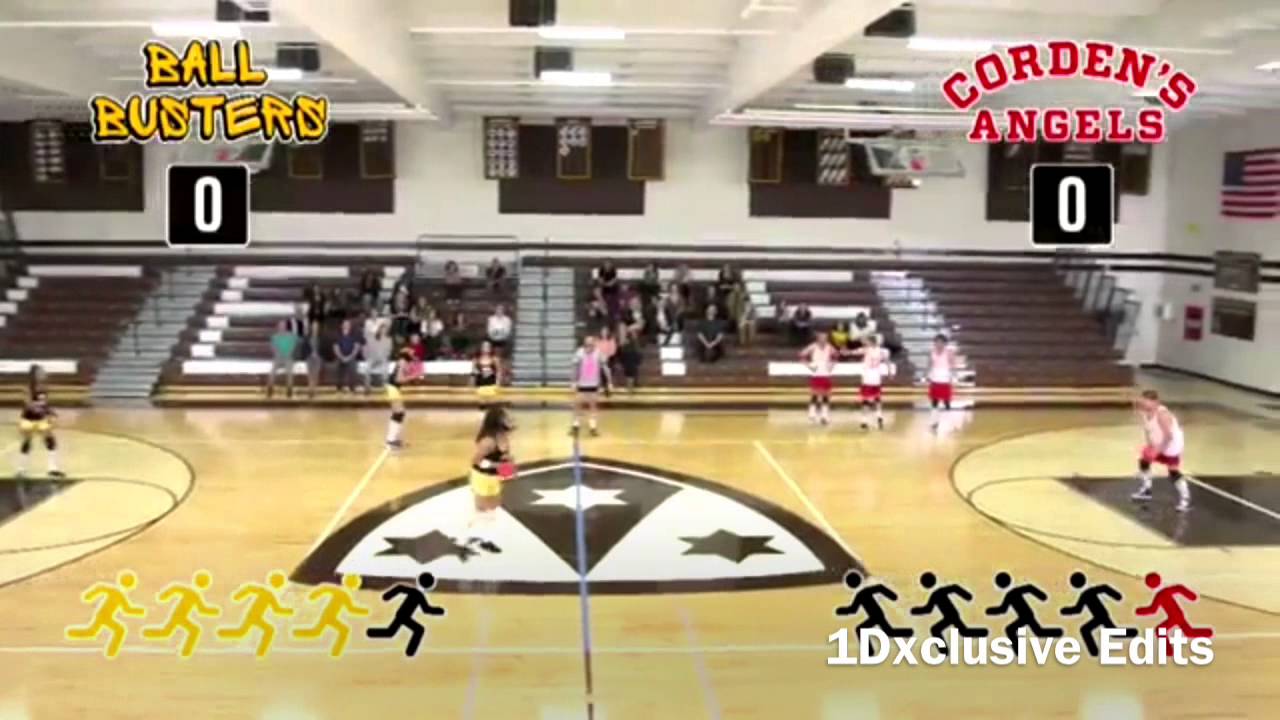 One Direction dodgeball highlights - Eye of the Tiger (remix) - YouTube