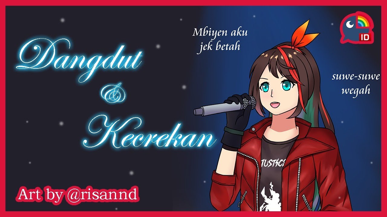 Nyanyi lagu dangdut& main kecrekan【 NIJISANJI ID 】 - YouTube