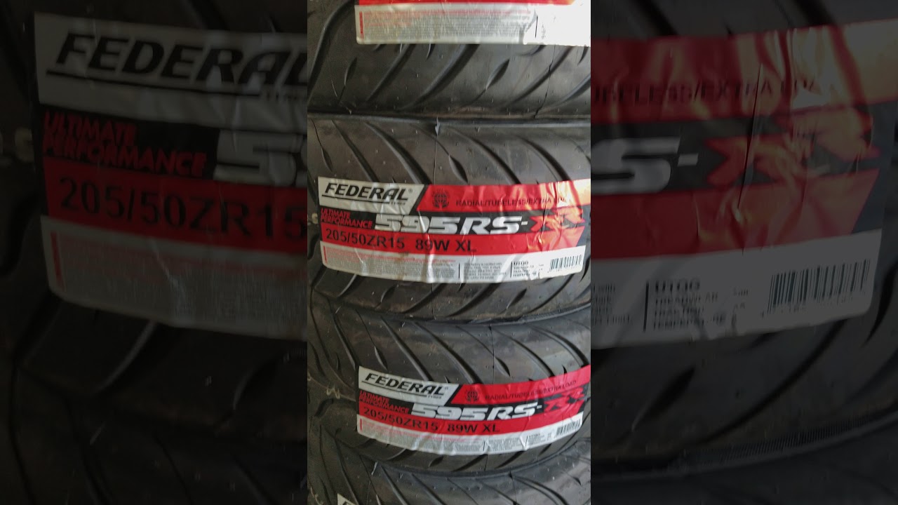 Federal RSRR 205/50/15 available @ zoom tires while every one else is ...