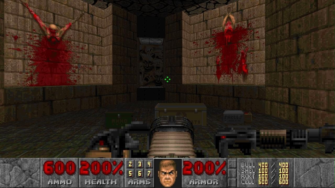 DOOM + DOOM II icon of sin - YouTube