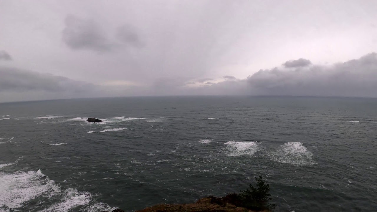 Stormy Day on the Oregon Coast - YouTube
